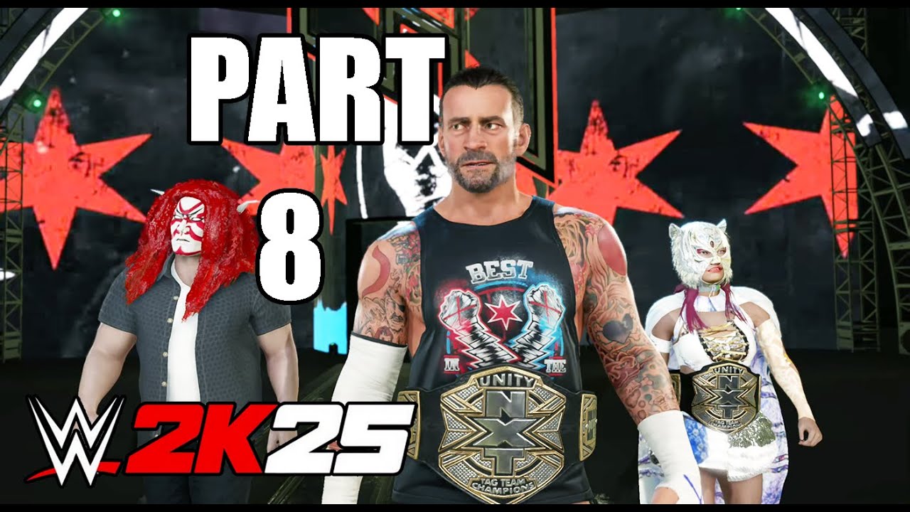 WWE 2K25 MY RISE Walkthrough Gameplay Part 8 - ARE YOU READY? - YouTube