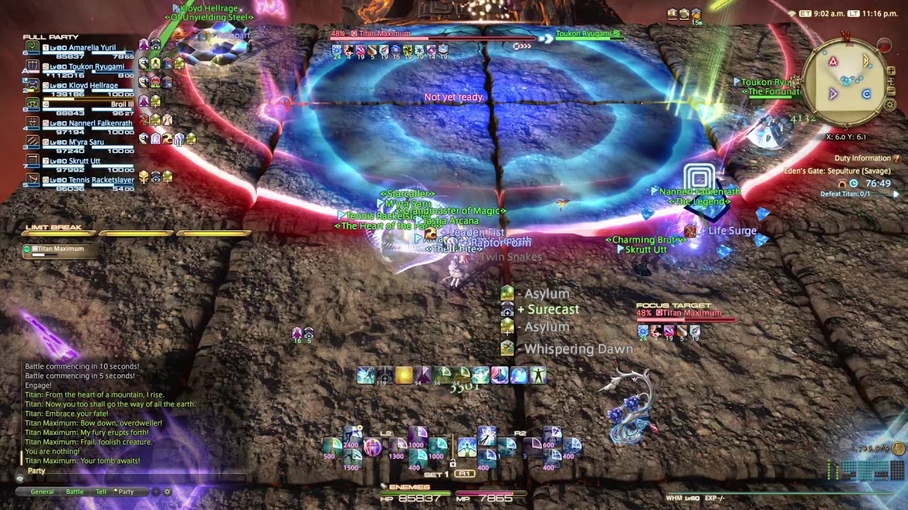 [FFXIV Shadowbringers] E4S Clear (WHM PoV) - YouTube