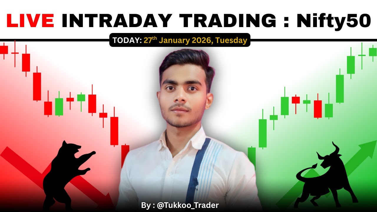 Live Intraday Trading Today | Nifty & Banknifty | 27 Jan 2026 - YouTube