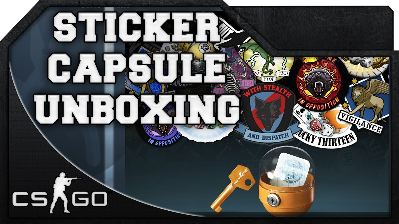 CS:GO - Sticker Capsule Unboxing - YouTube