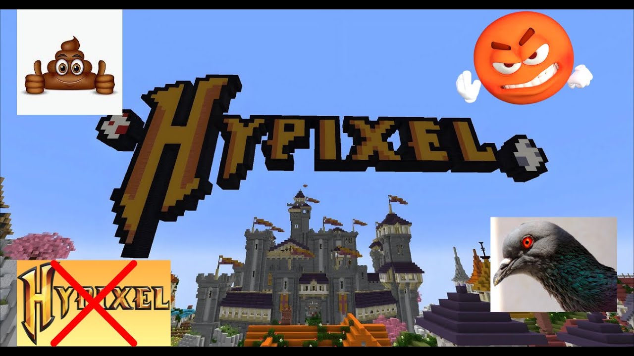 i hate hypixel (random hypixel games - YouTube