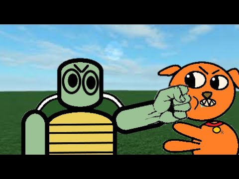 Me and Dogo play Roblox fighting games! - YouTube