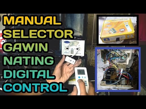 UNIVERSAL AC CONTROL INSTALL WINDOW TYPE AIRCON - YouTube