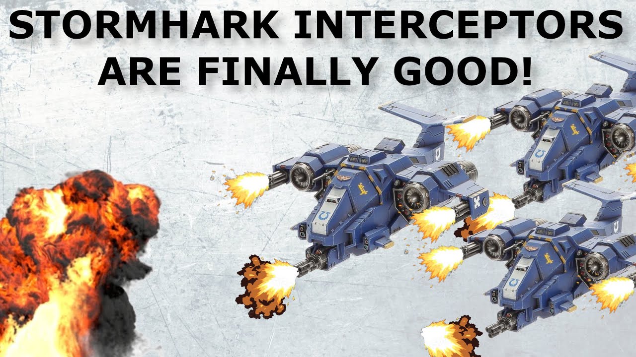 Stormhawk Interceptors are finally good | Space Marines Warhammer 40k ...
