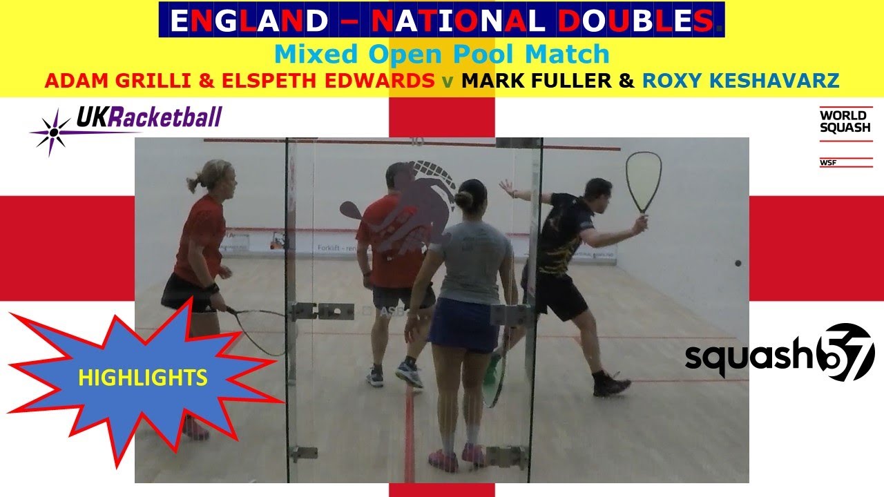 2021 ENG NAT MIXED DBLS (best): MARK FULLER & ROXY KESHAVARZ v ADAM ...