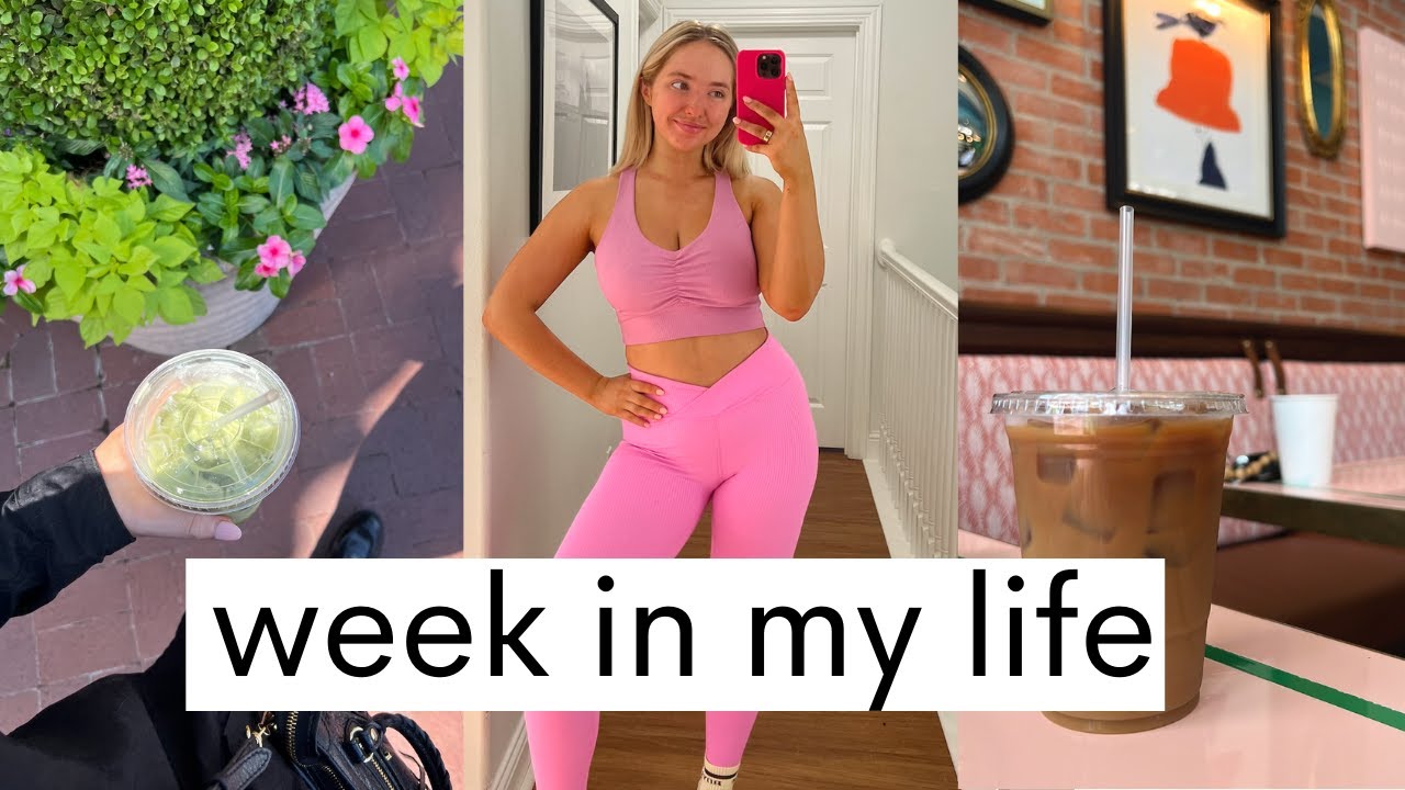 WEEK IN MY LIFE: travel reset & back to my healthy productive routine ...