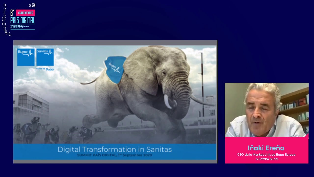 Summit País Digital 2020: Iñaki Ereño, BUPA "Salud Digital" - YouTube