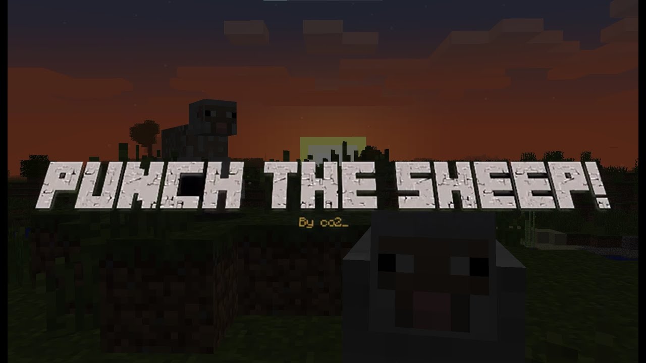 Punch the Sheep! Minecraft 1.19 Datapack - YouTube