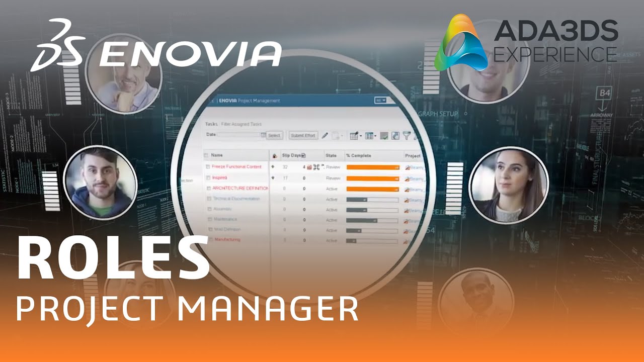 3DEXPERIENCE ENOVIA | Project Manager Role - YouTube