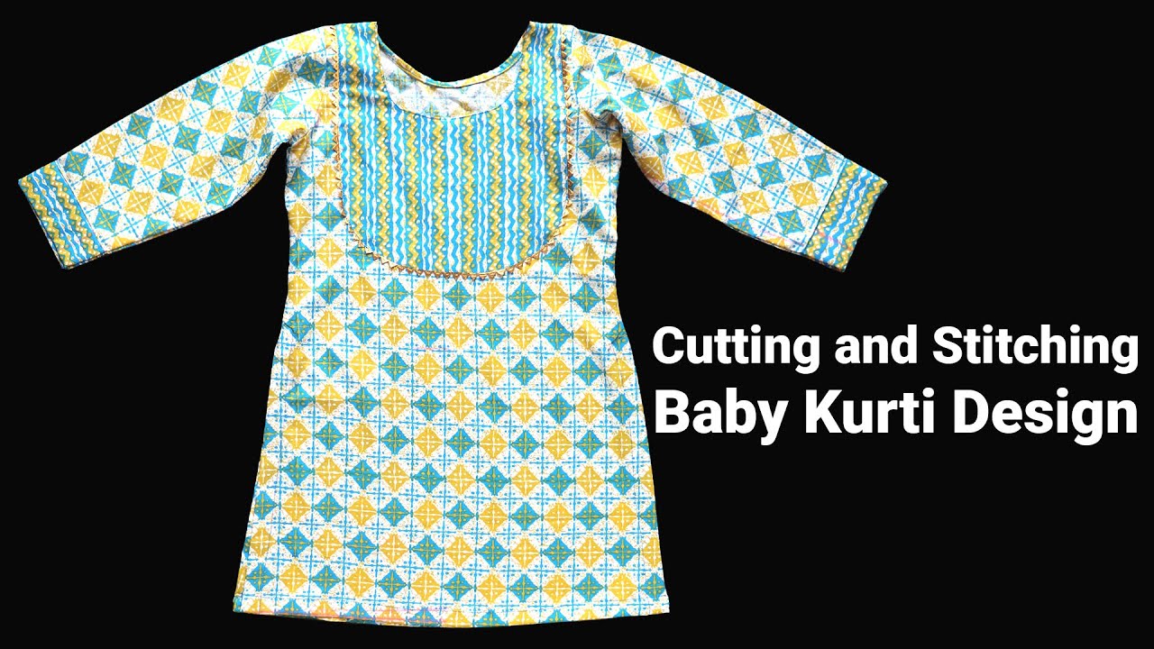 Stylish Designer Kurti Cutting & Stitching | Step-by-Step Sewing ...