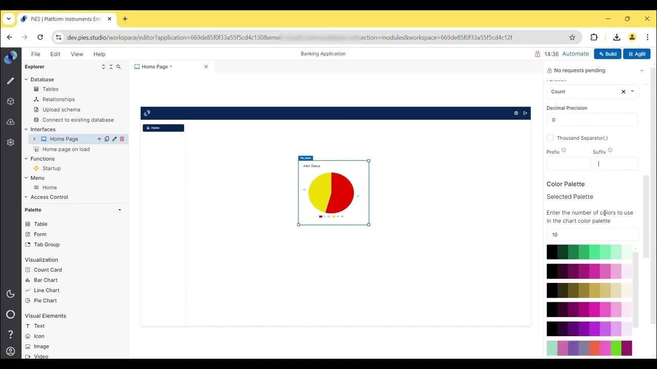 How to use Pie Chart to display data - YouTube