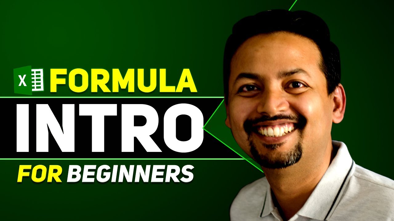 Basic Excel Formulas And Functions Tutorial Ms Excel 2019 For Beginners With Examples Youtube