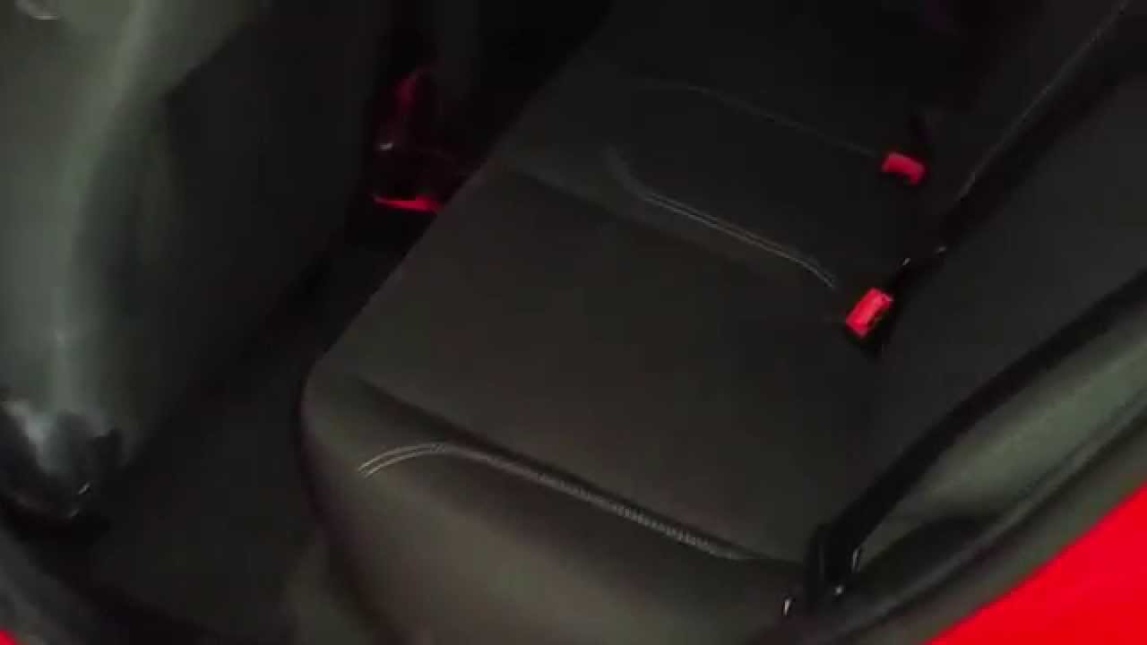 2013 Ford Fiesta Hatchback - Checking Rear Leg Room & Passenger Seats ...
