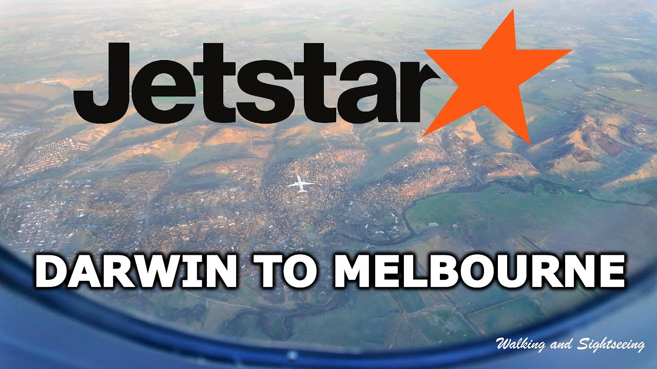 Jetstar Flight Darwin to Melbourne | Front Window Seat Views | ️ ...