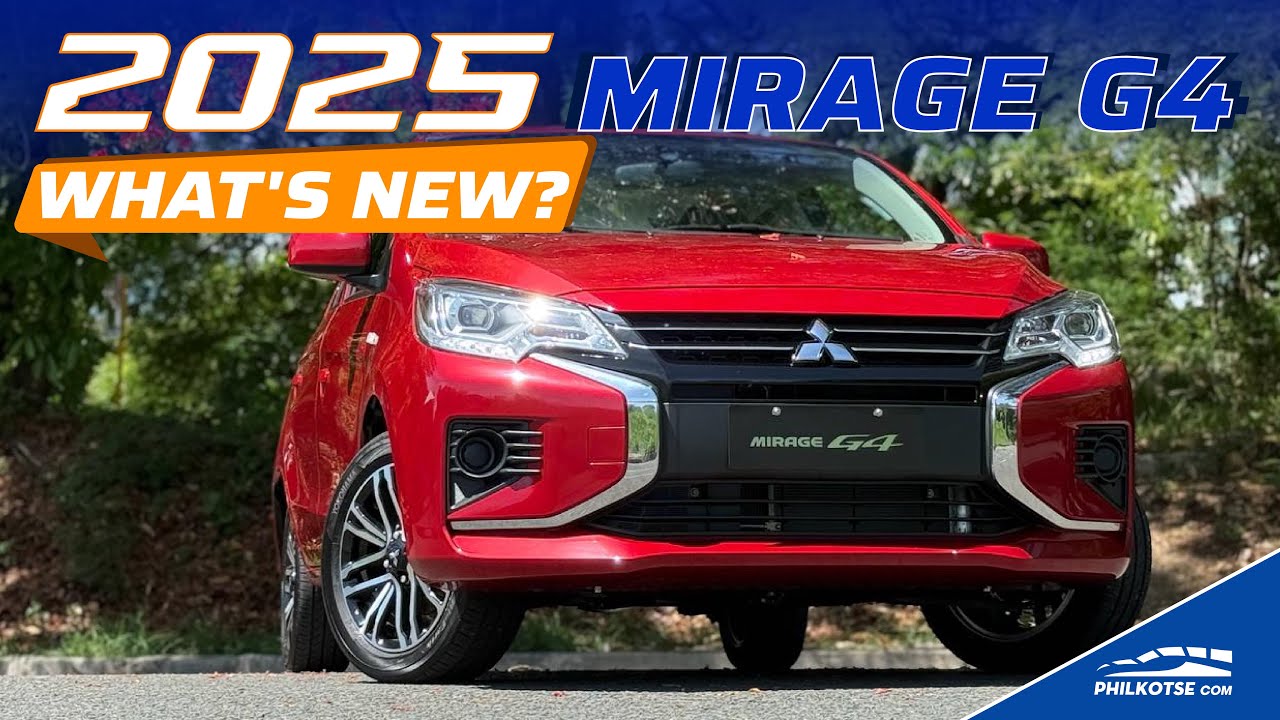 2025 Mitsubishi Mirage G4: WHAT'S NEW? – Philkotse Quick Look - YouTube