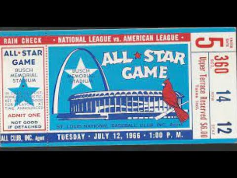 MLB All Star Game 1966 - YouTube
