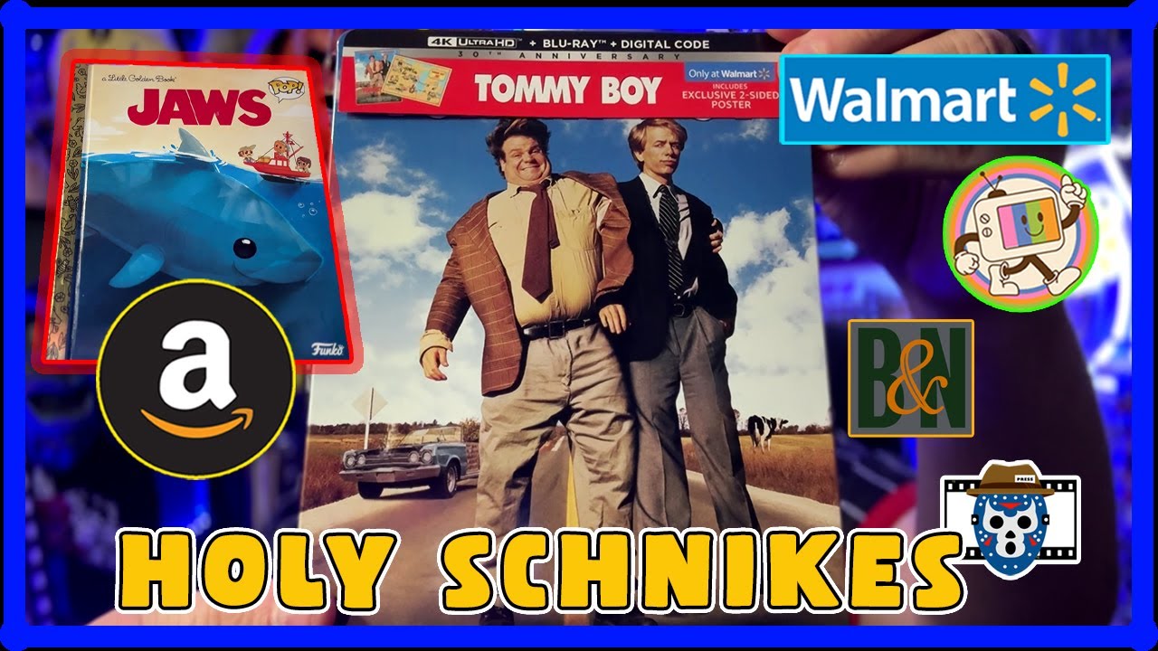 MOVIE HAUL | HOLY SCHNIKES New 4K Steelbooks | Chris Farley Double ...