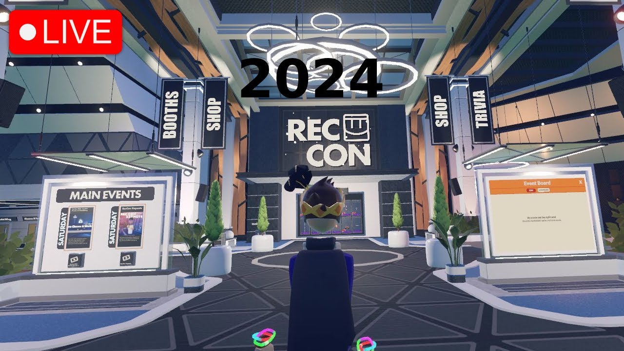 Lets Check out RecCon 2024 and watch the Key Note | RecRoom - YouTube