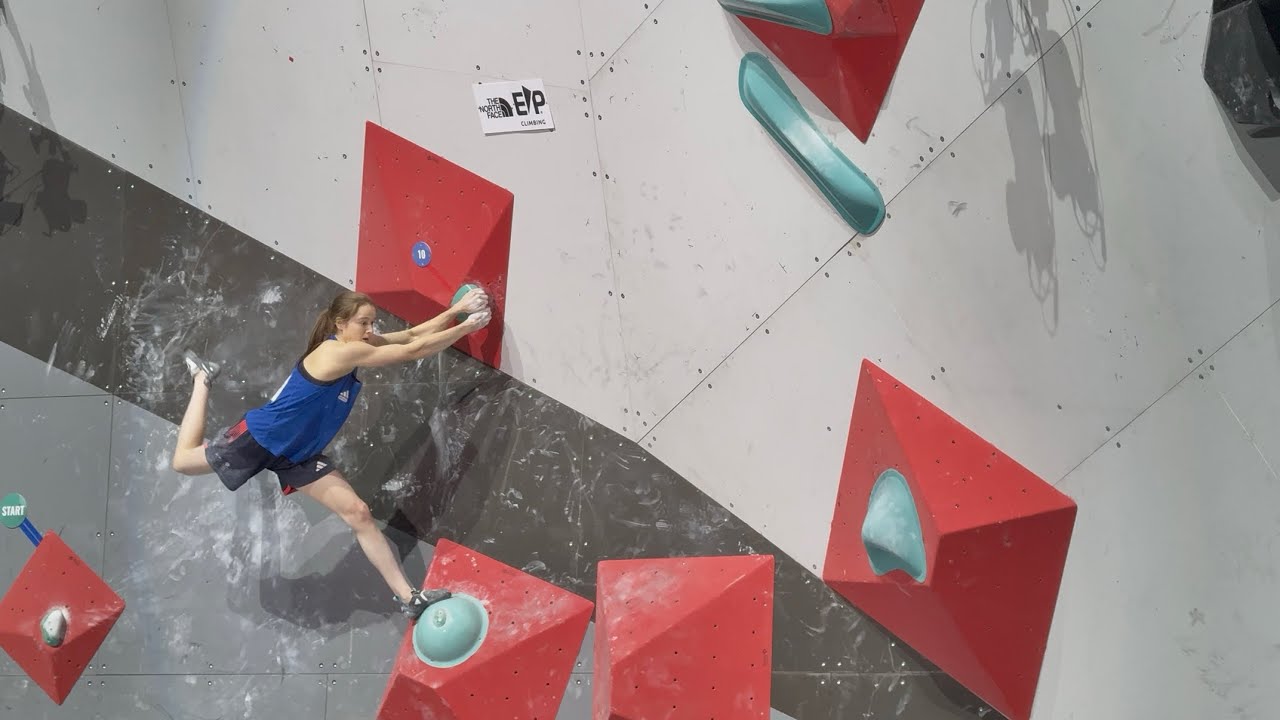 Erin McNeice Tops W1 Finals Boulder @ IFSC Climbing World Championships ...