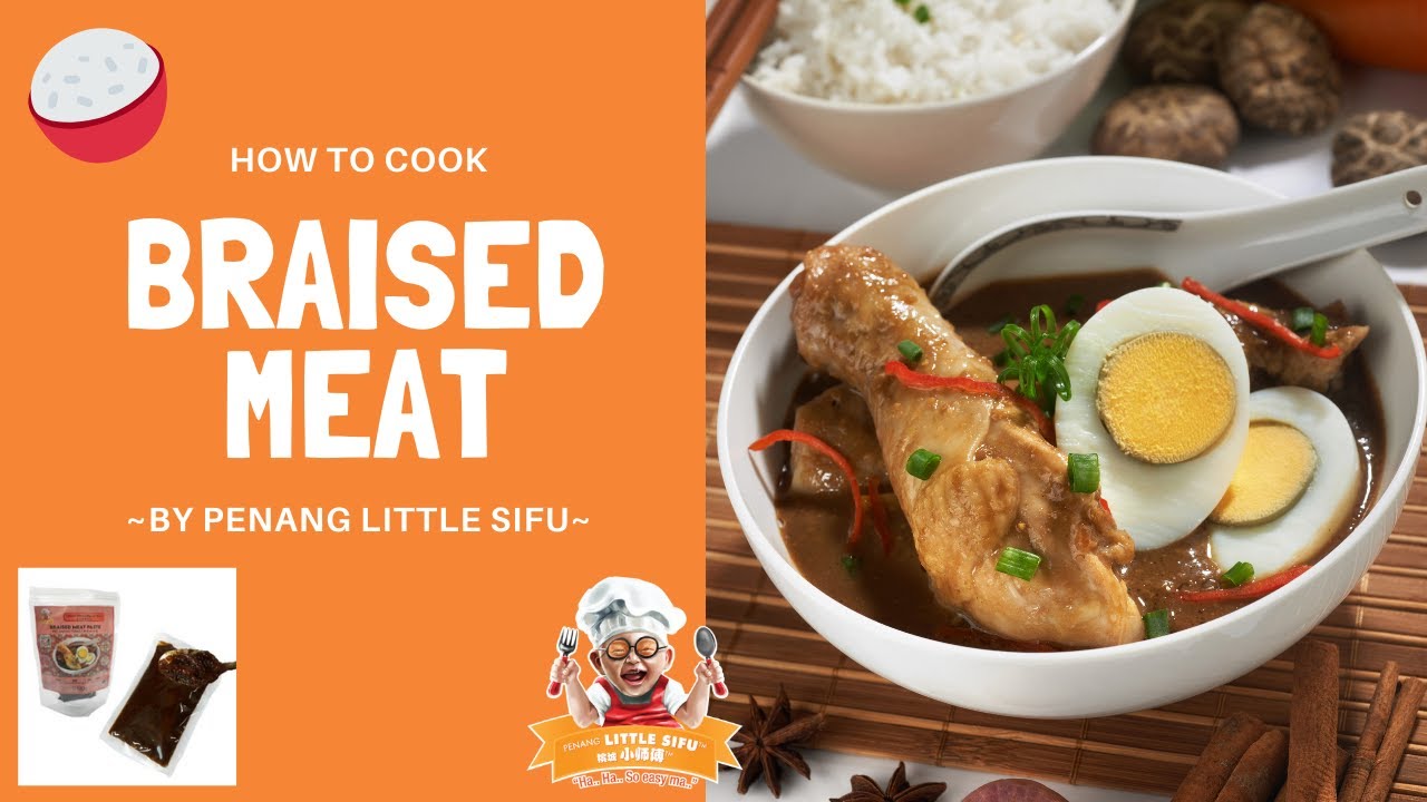 How to Cook Braised Meat (Nyonya Hong Bak) by Penang Little Sifu - YouTube