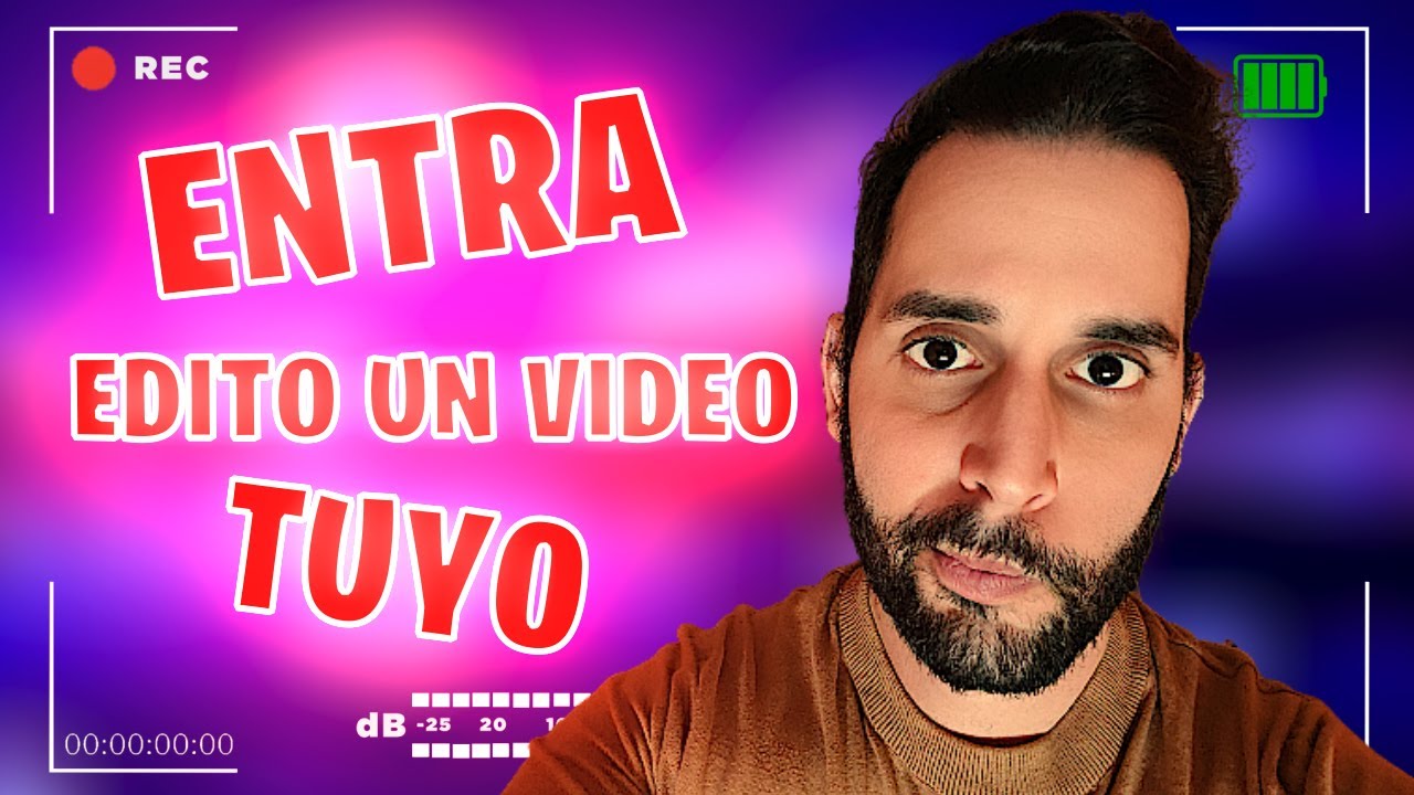 EDITANDO VIDEOS PARA SUSCRIPTORES ENTRA Y MANDAMELO - YouTube