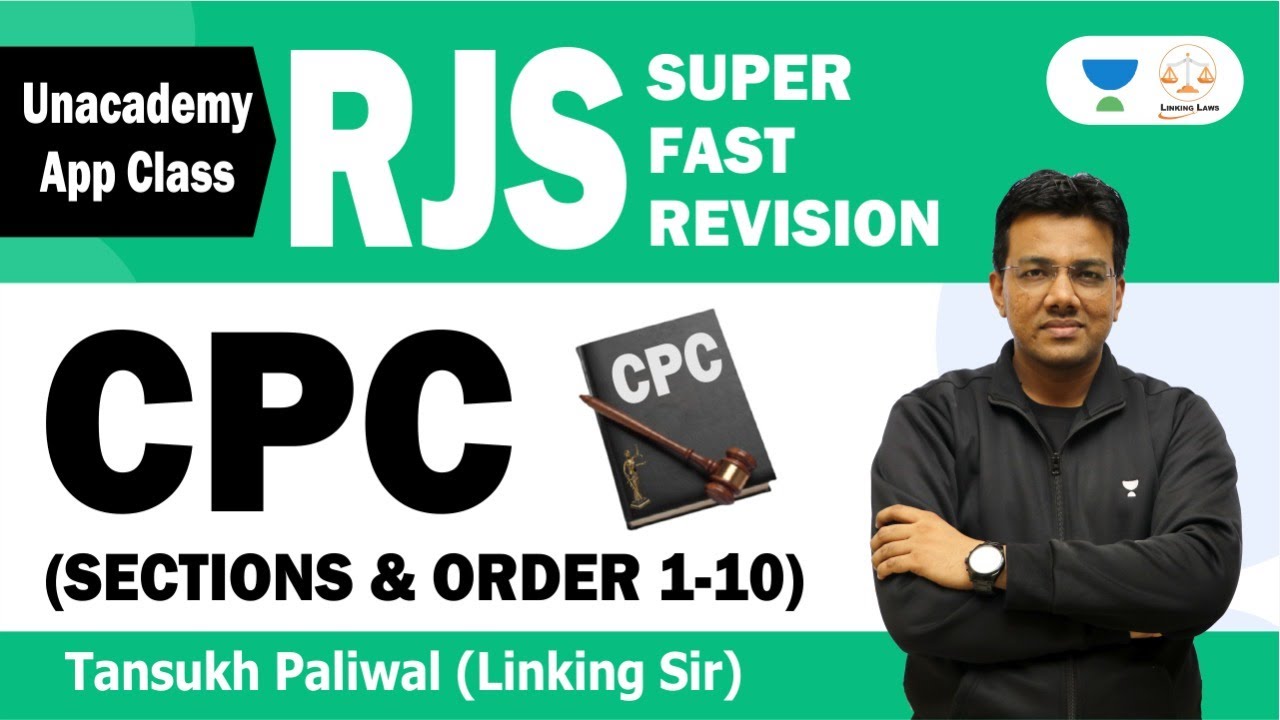 CPC Revision: Sections & Order 1 to 10 | Judiciary Exams - YouTube