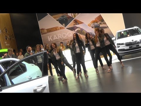 Skoda Dance - Sexy Hostess - Essen Motor Show 2017