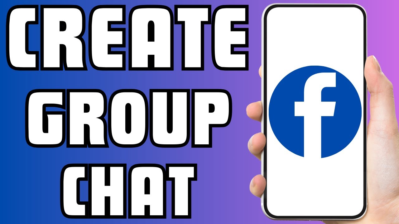 How to Create Group Chat on Facebook Messenger App - YouTube