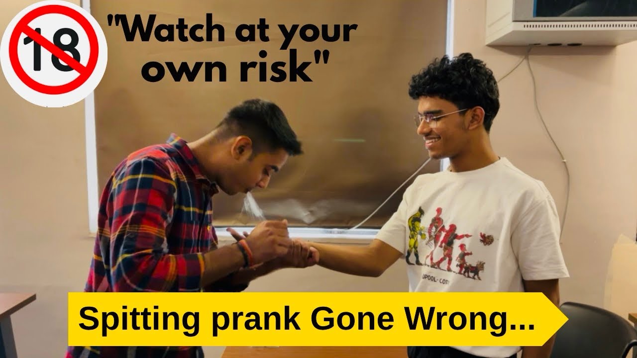 "This Spitting Prank Went Horribly Wrong😱| Watch Till End" - YouTube