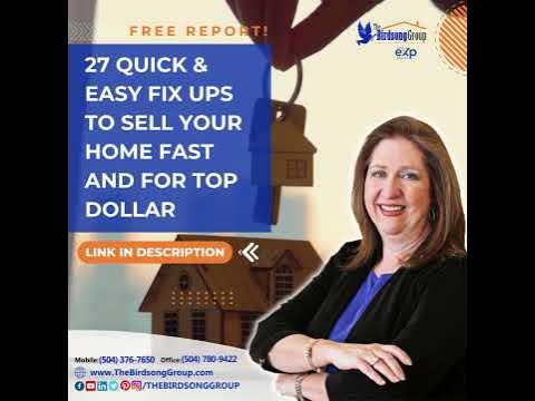ℹ️ 27 Quick & Easy Fix Ups to Sell Your Home Fast and for Top Dollar 💵 ...