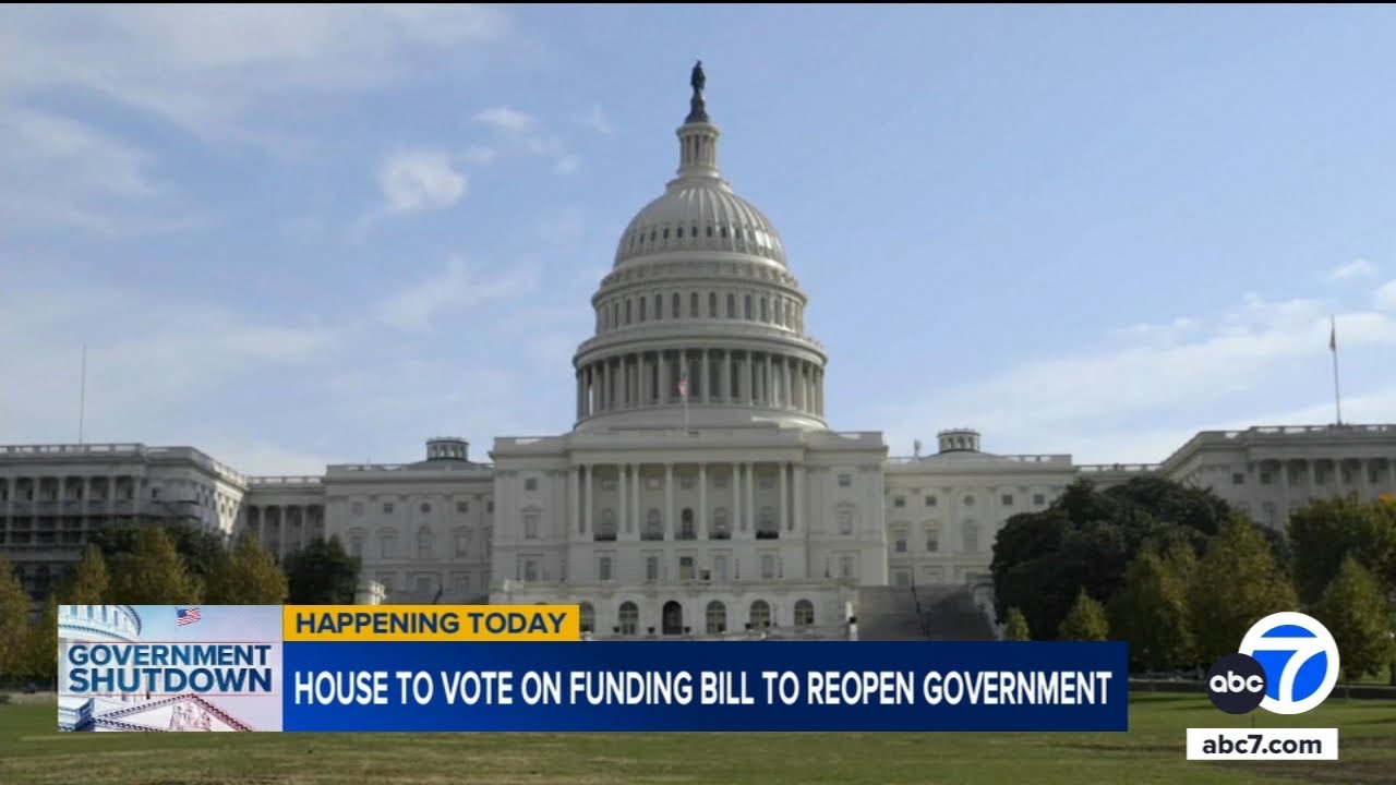 Will the House pass a funding bill to reopen the federal government ...