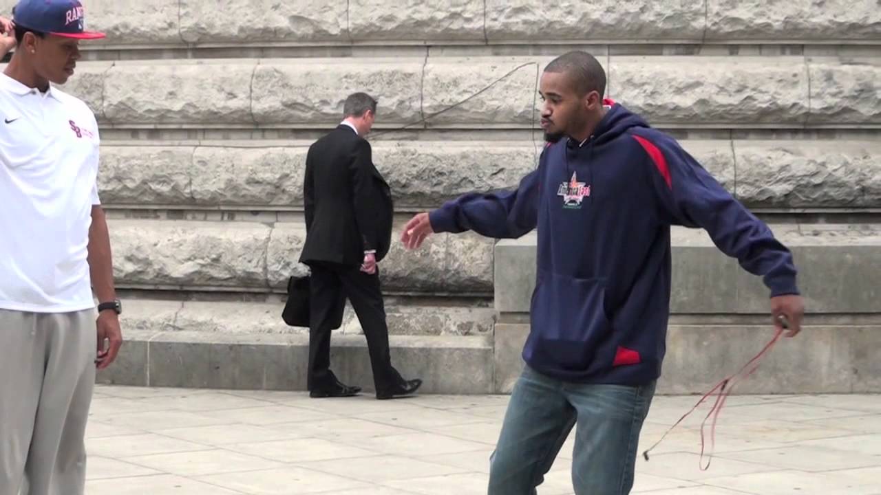 Stony Brook Basketball's Marcus Rouse Dancing - YouTube