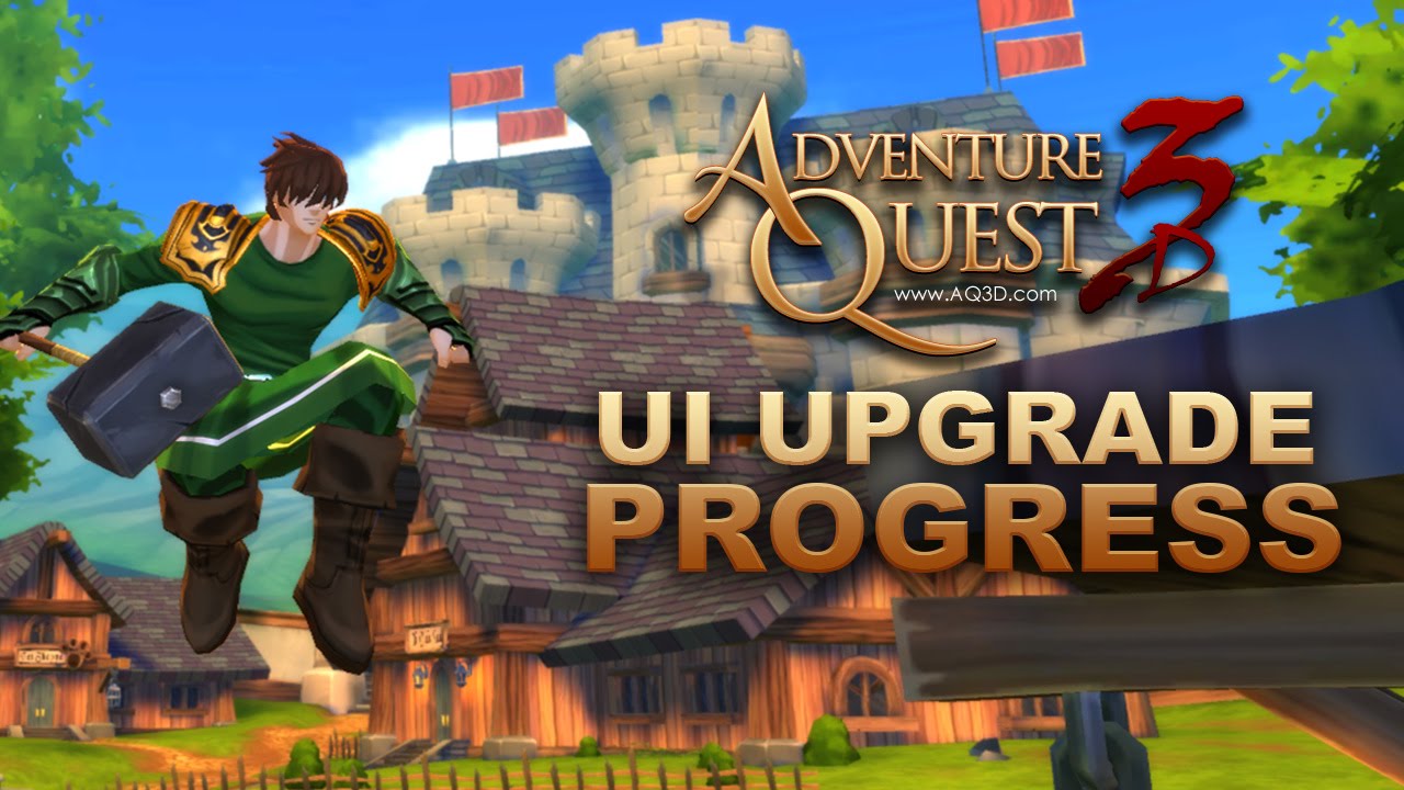 AQ3D UI Upgrade Progress - YouTube
