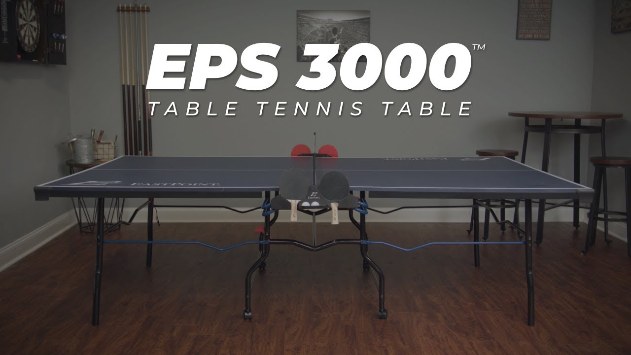 EPS 3000 Table Tennis Table - YouTube
