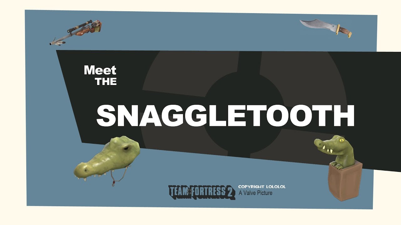 TF2 | Meet the Snaggletooth (Sniper Loadout) - YouTube