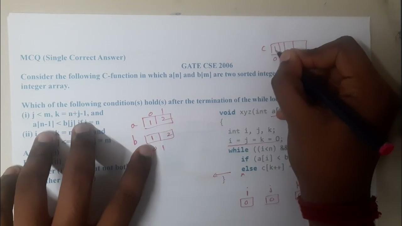 GATE CSE 2006 Q || C PROGRAMMING ||Data Structure || GATE Insights Version: CSE - YouTube