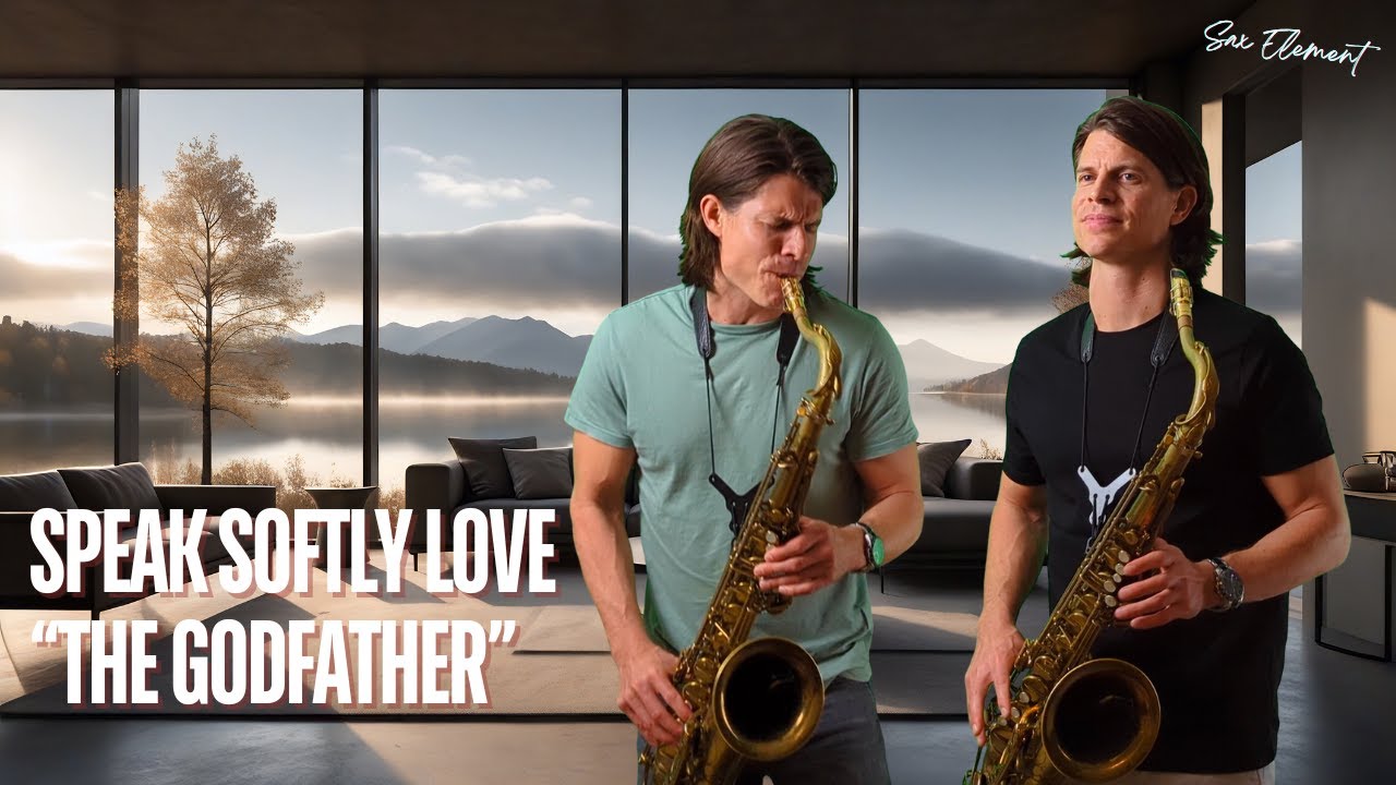 The Godfather Theme Song - Speak Softly Love (cover Sax Element) - YouTube