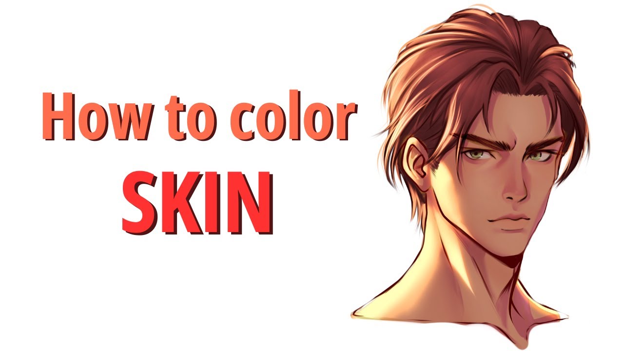 How to color skin - YouTube