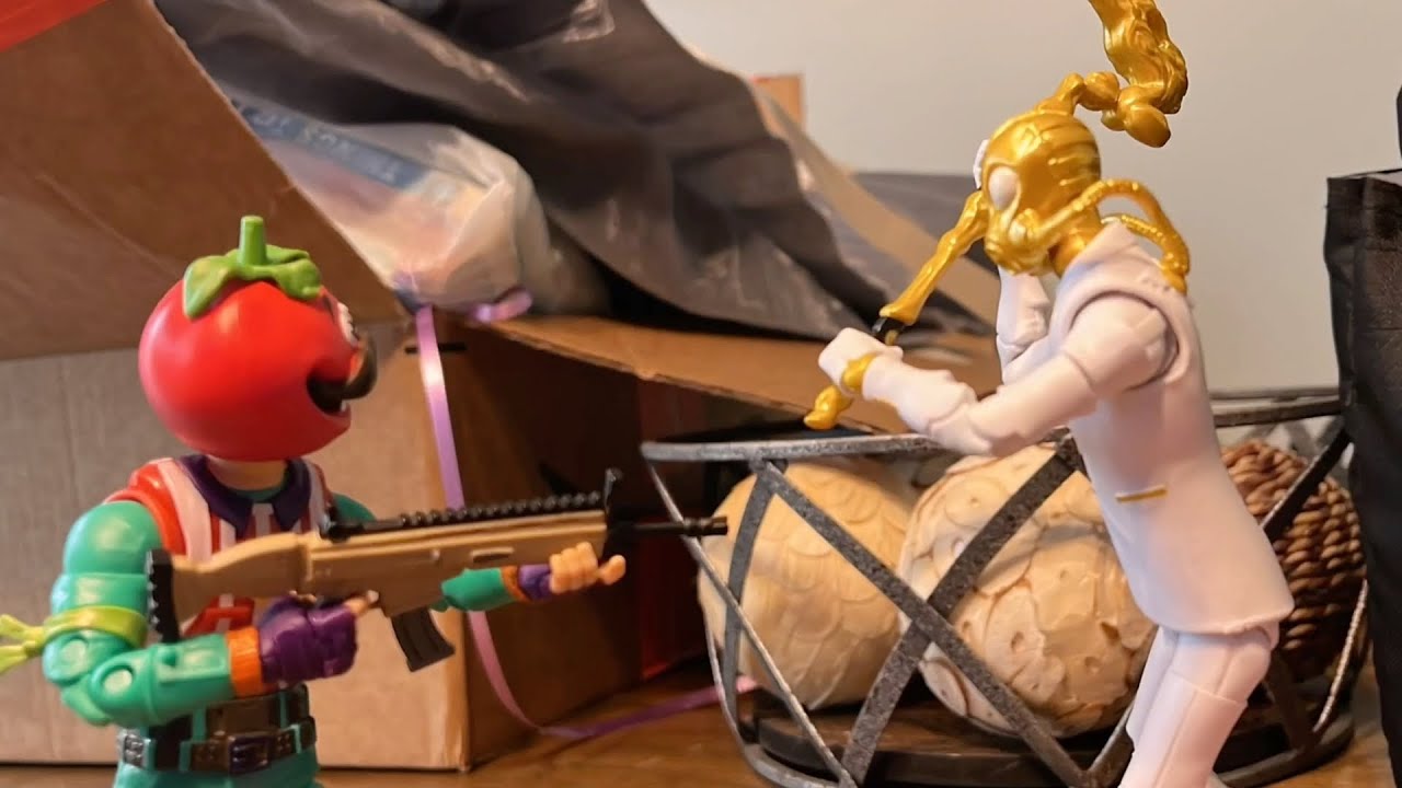 Fortnite stop motion animation - YouTube