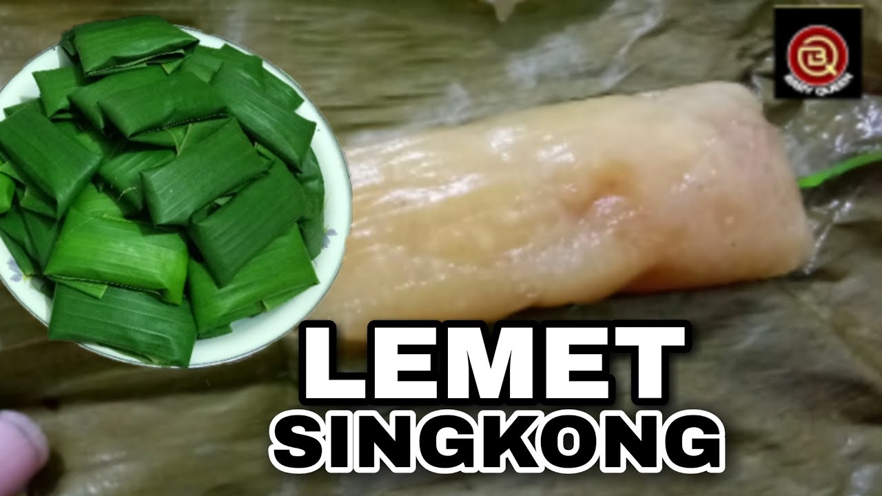 LEMET SINGKONG KEBON DEPAN RUMAH #lemetsingkong - YouTube