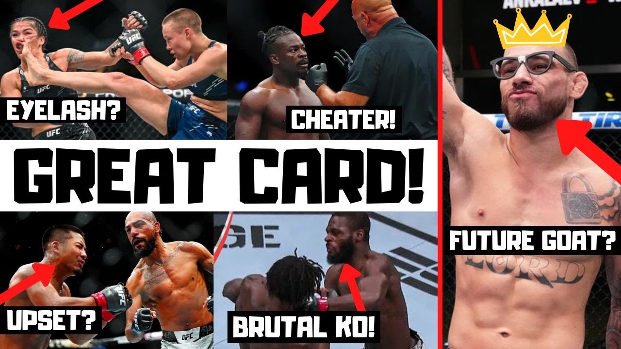 UFC Denver Event Recap Namajunas vs Cortez Full Card Reaction ...