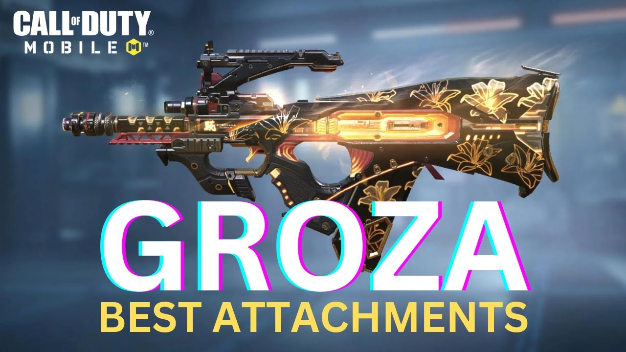 THIS ARE THE BEST ATTACHMENTS FOR GROZA | CODM | SEASON -1 - YouTube