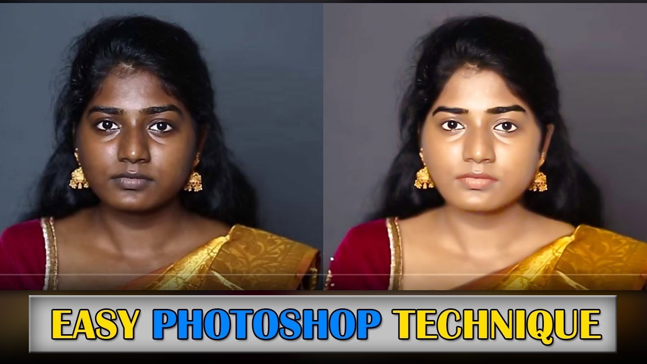 CHANGE SKIN TONES WITH EASY TECHNIQUE IN PHOTOSHOP - ( SKIN RETOUCHING ...