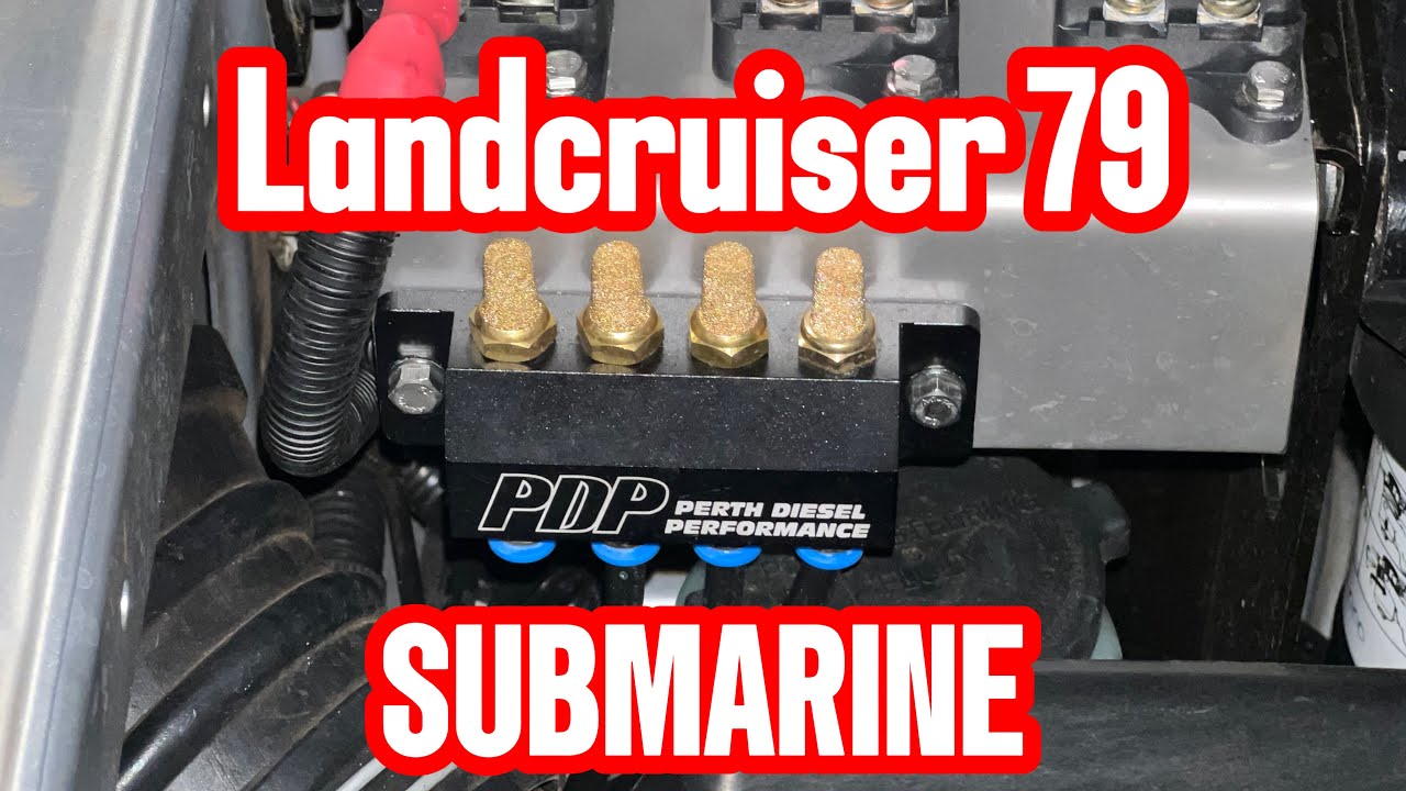 Install Perth Diesel Performance Diff Breathers to our Land Cruiser ...