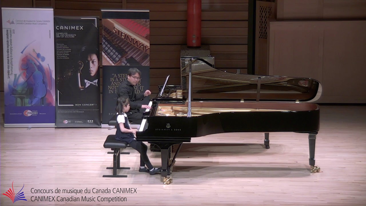 2019 CMC Final-7 Years Old Ruoyi(Cindy) Qiao Play Miniature Concerto ...
