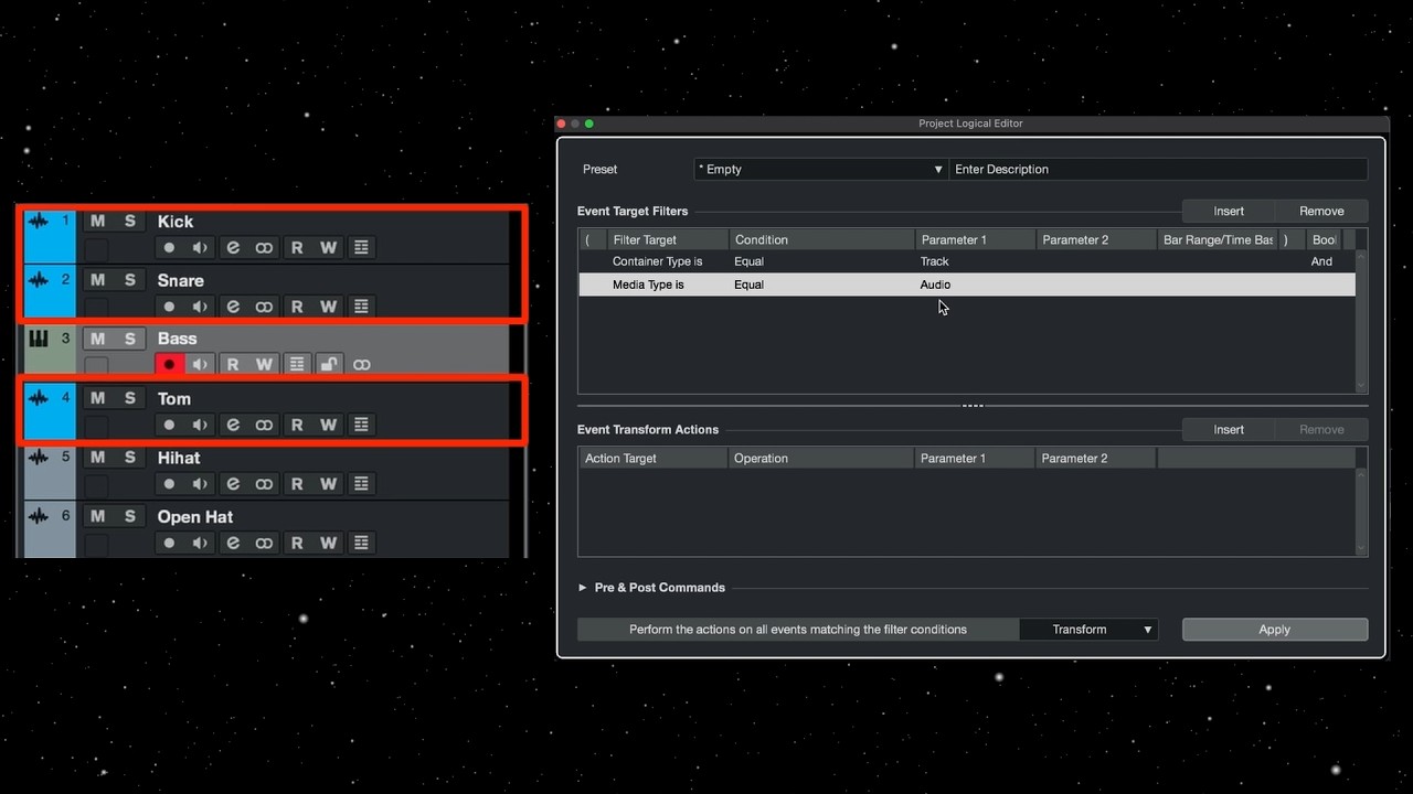 How to AUTO COLOR Tracks in Cubase (LOGICAL EDITOR) - YouTube