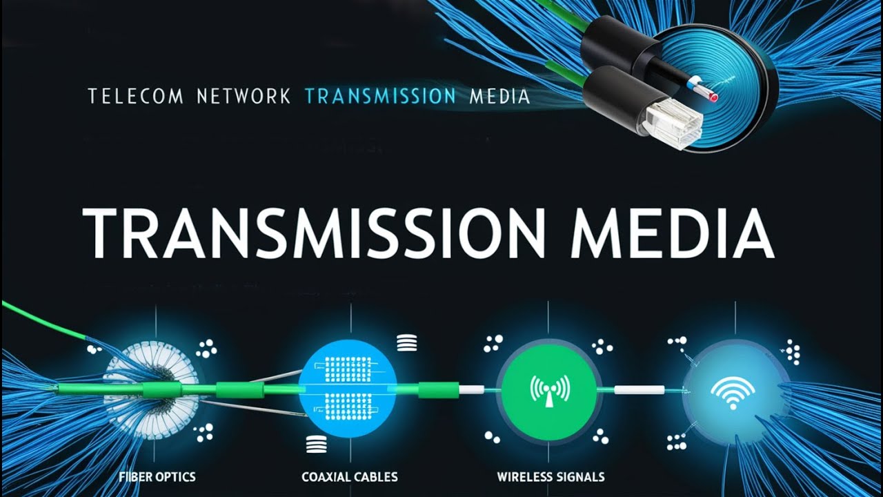 Understanding Telecom Networks: Types, Transmission Media & More! - YouTube