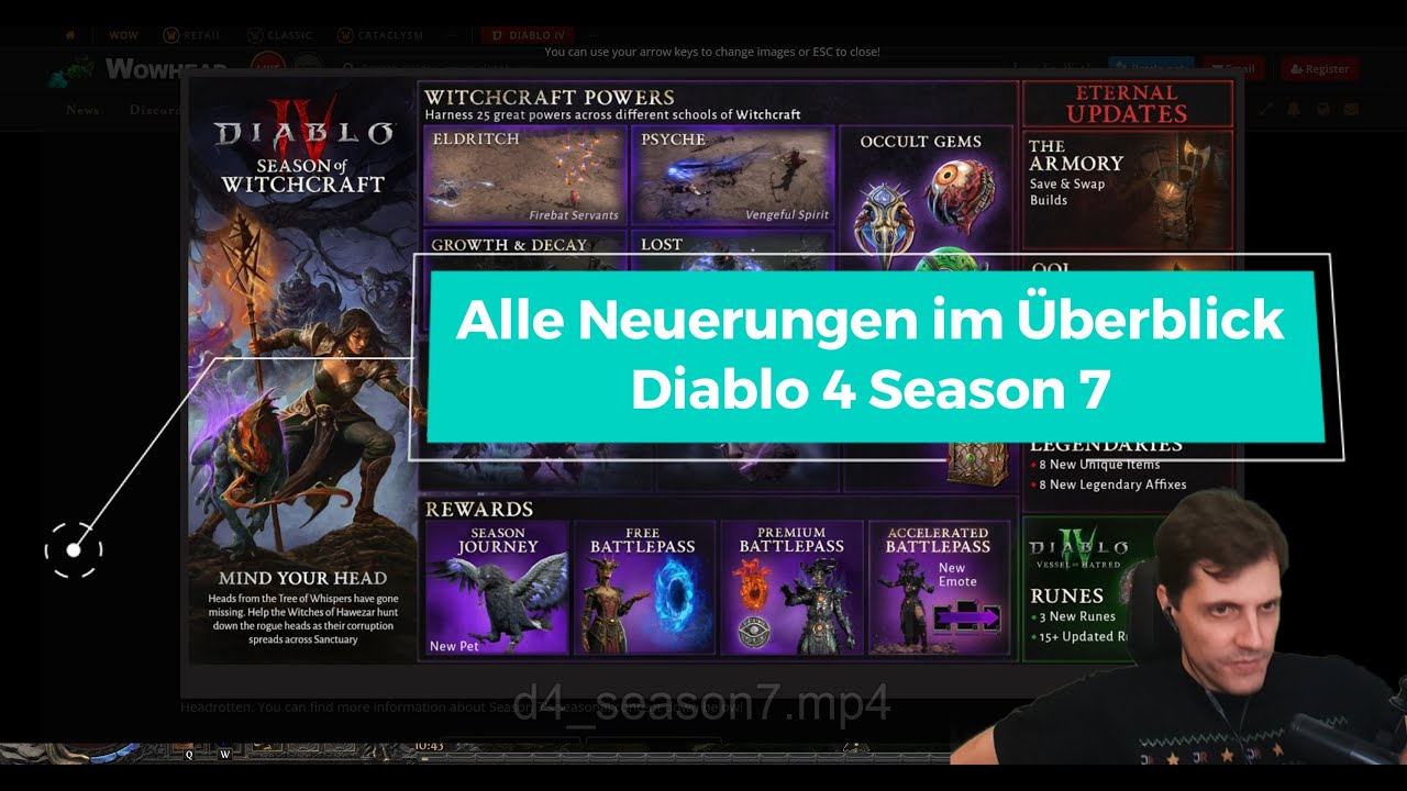 Diablo 4 Season 7: Alle Neuerungen im Überblick! - YouTube