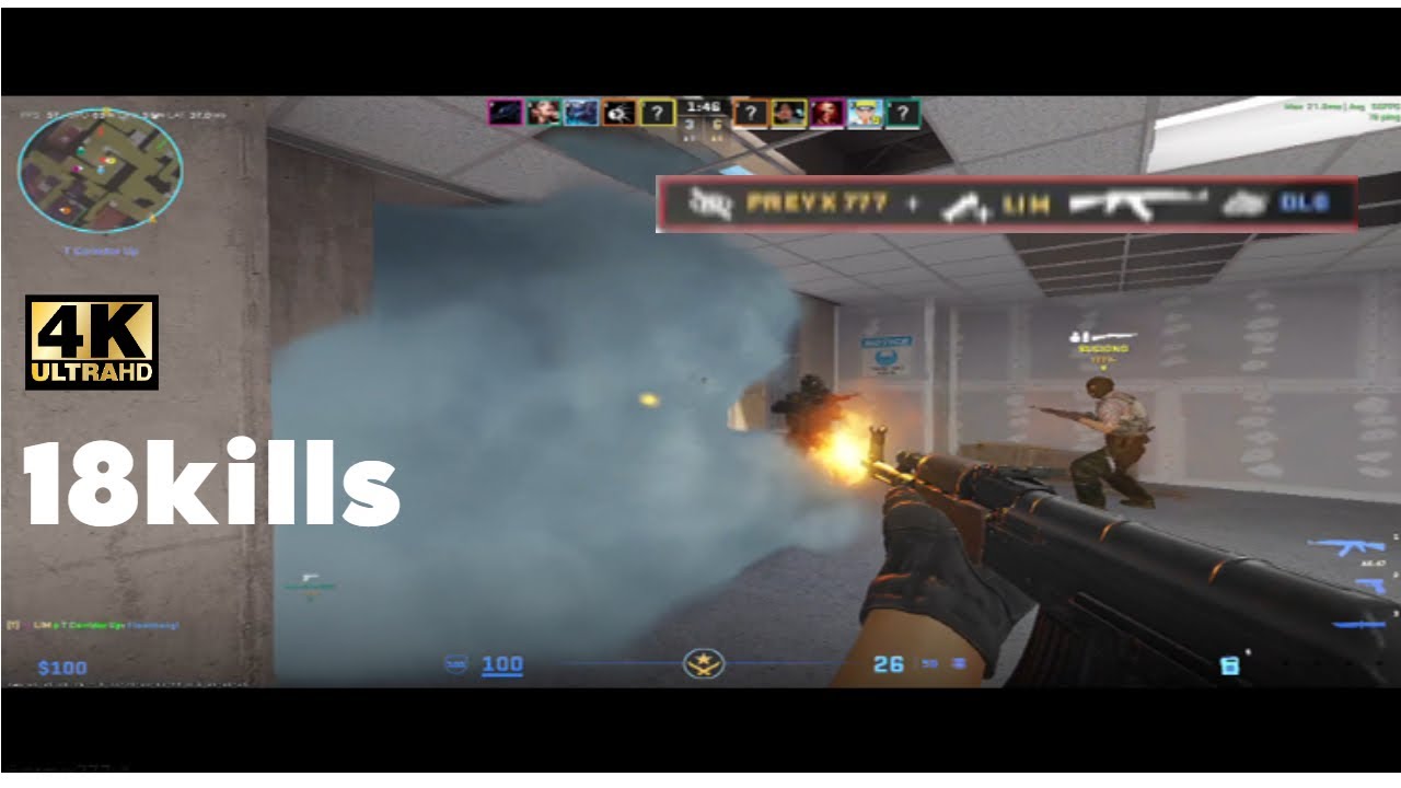 CS2 HIGHLIGHTS CILP |18KILLS| #cs2 #csgo - YouTube