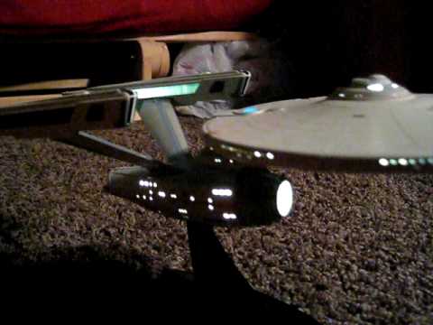 Star Trek Starship Enterprise NCC-1701-A custom built model - YouTube